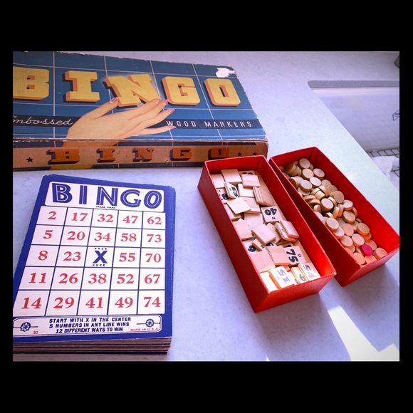 Vintage | Other | Vintage Bingo Game | Poshmark